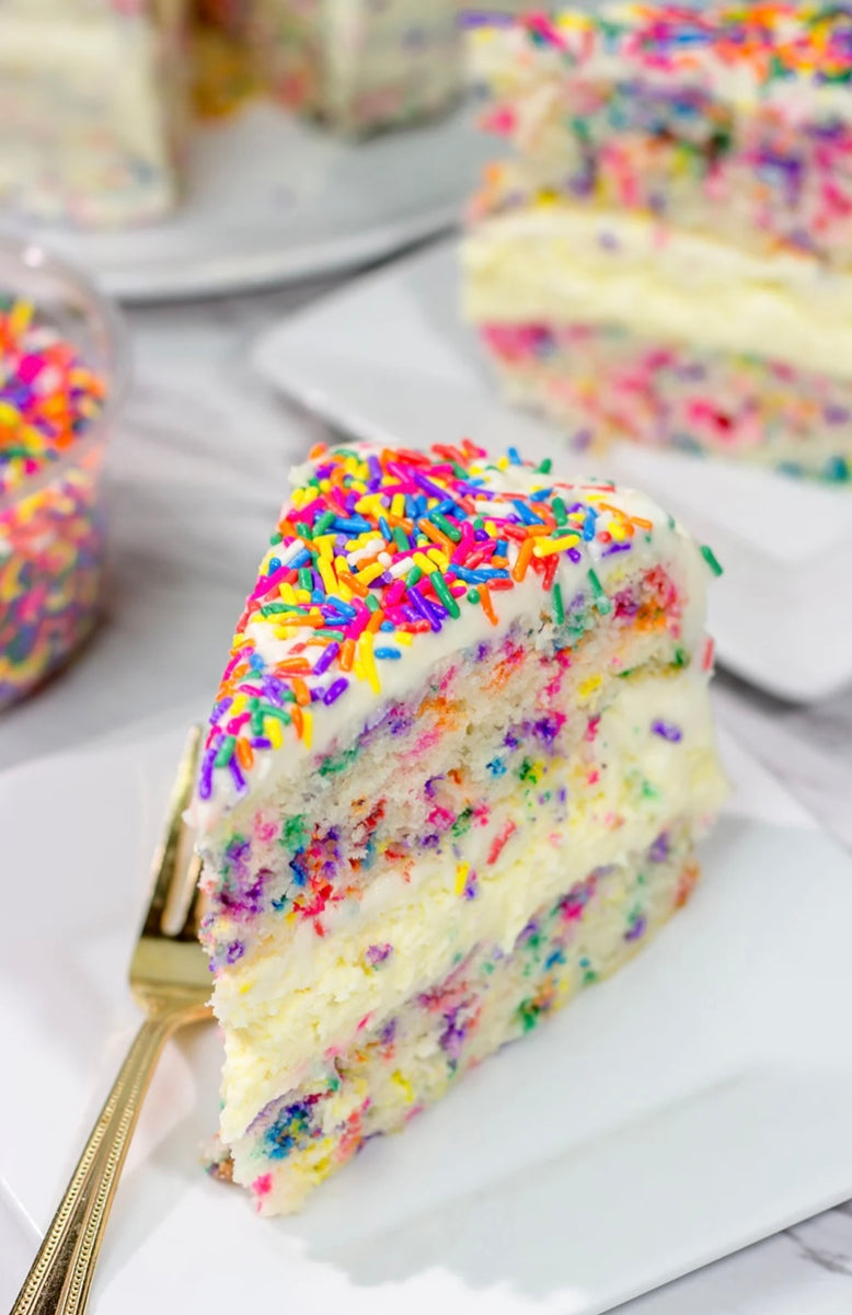 Birthday Confetti Cheesecake Cake – Debi’s Cheesecakes